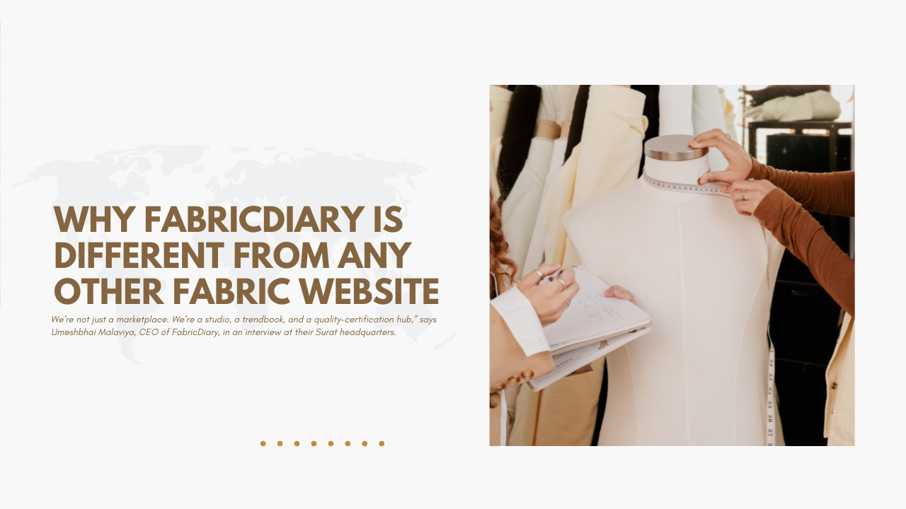 Why FabricDiary is different from any other fabric website